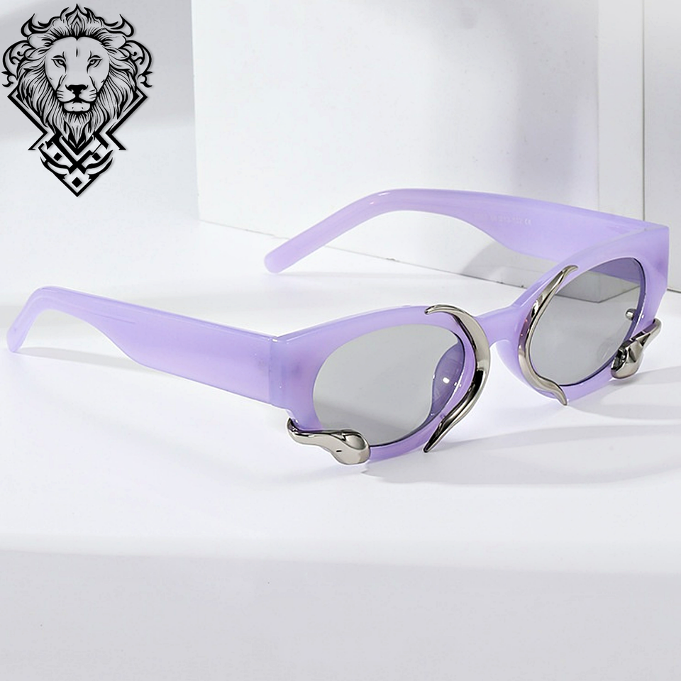Womens Trendy Luxury Fashion Eyewear Cat Eye Snake Frame Ladies UV400 ...