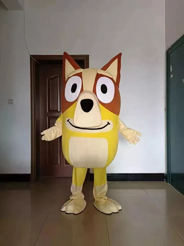 The Dog Bingo Mascot Costume Adult Cartoon Character Outfit Attractive ...