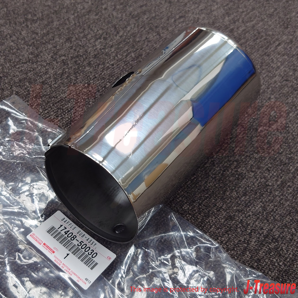 LEXUS SC430 UZZ40 2002-2010 Genuine Exhaust Tail Pipe Baffle Sub Assy ...