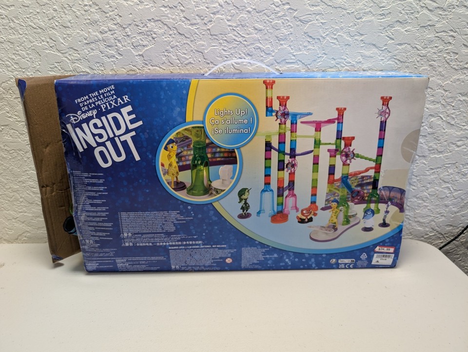 Inside Out MARBLE RUN Disney Parks Pixar Toy Kids Building Set Movie | eBay