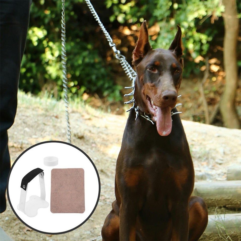 Dog Ear Stand Patch Doberman Puppy Posting Cleaning Kit Support Tool ...