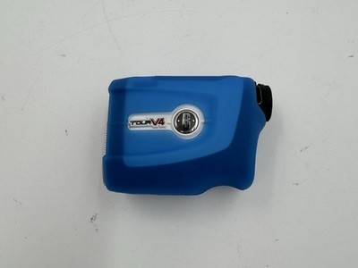 Used White/Black Bushnell Tour V4 Range Finder w/ Silicon Case ...