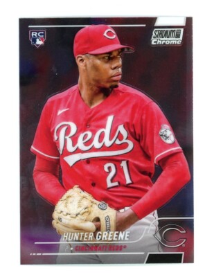 2022 Topps Stadium Club Chrome Hunter Greene #133 Rookie RC | eBay