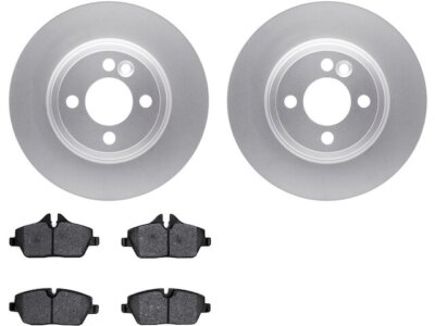 For 2007-2015 Mini Cooper Brake Pad and Rotor Kit Front Dynamic ...