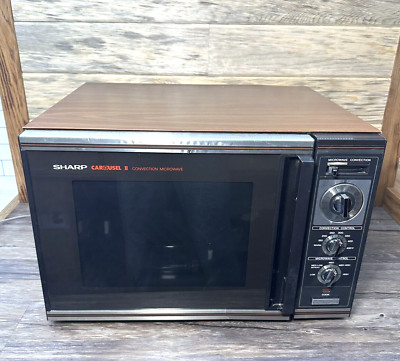 Vintage Sharp Carousel II Convection Microwave Oven R-8050 1984 Tested ...