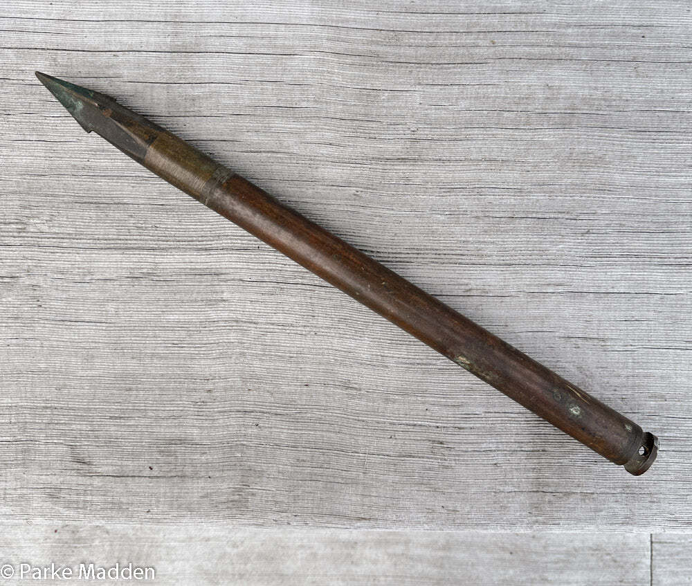 Antique Brown Whaling Bomb Lance | eBay