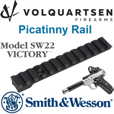 VOLQUARTSEN S&W Smith Wesson Victory SW22 SW-22 Picatinny Scope Rail ...