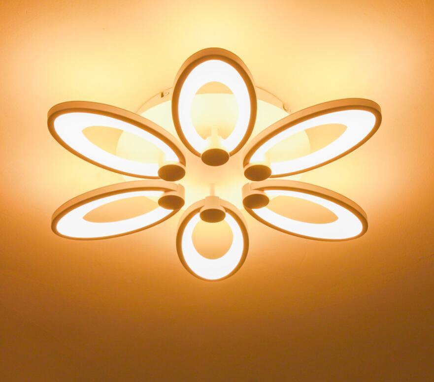 New Modern LED Flower Acrylic Ceiling Lamp Pendant L 09 | eBay