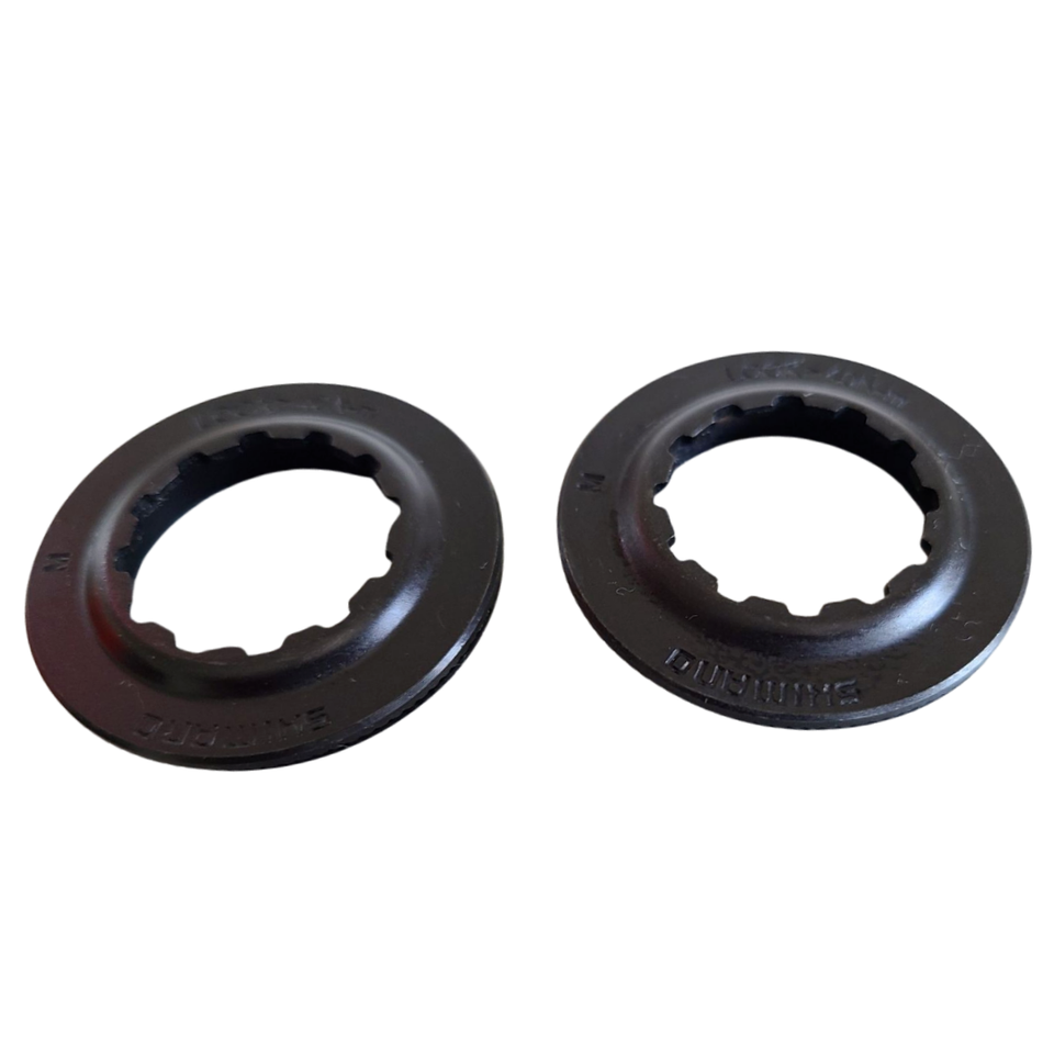 Shimano Centerlock Disc Brake Rotor Lock Ring Black MTB ROAD 2PCS MTB ...