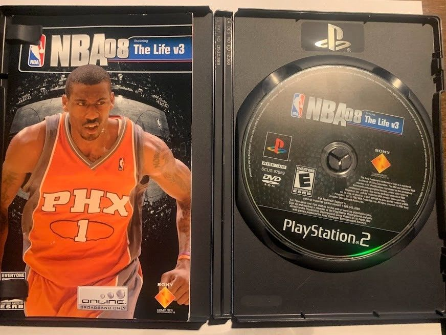 Nba 08 2007 Playstation 3 Box Cover Art Mobygames PlayStation 2