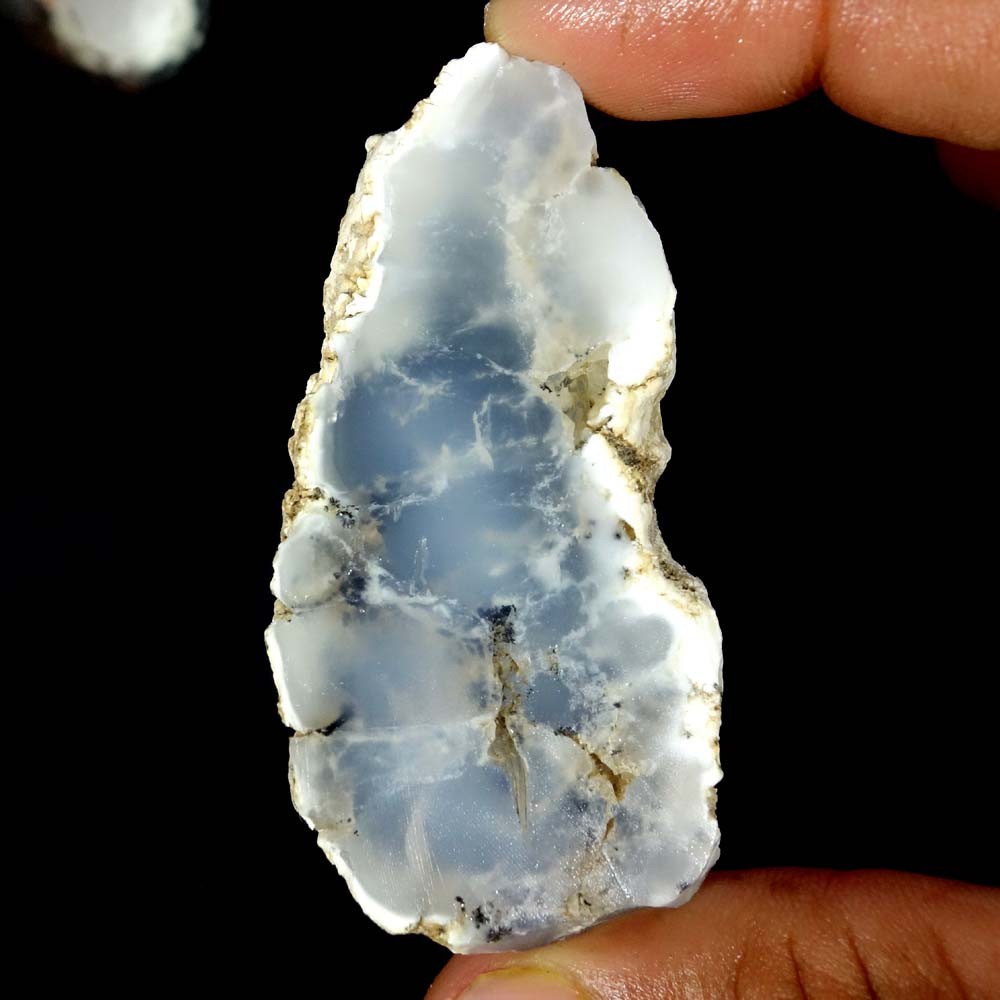Dendrite Opal Rough Slab Cabochon Loose Gemstone 100% Natural Rough ...