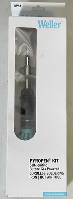Weller WPA2 PYROPEN KIT Self-Igniting Butane as Powered Cordless ...