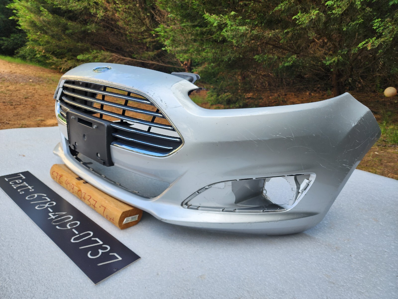 2014 - 2019 FORD FIESTA FRONT BUMPER COVER D2BB-17757-ACW OEM NO ...