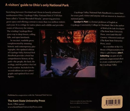Cuyahoga Valley National Park Handbook : Revised and Updated by Carolyn ...