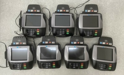 Lot of 7 Verifone MX880 Credit Card Payment Terminal w/ Chip Reader ...