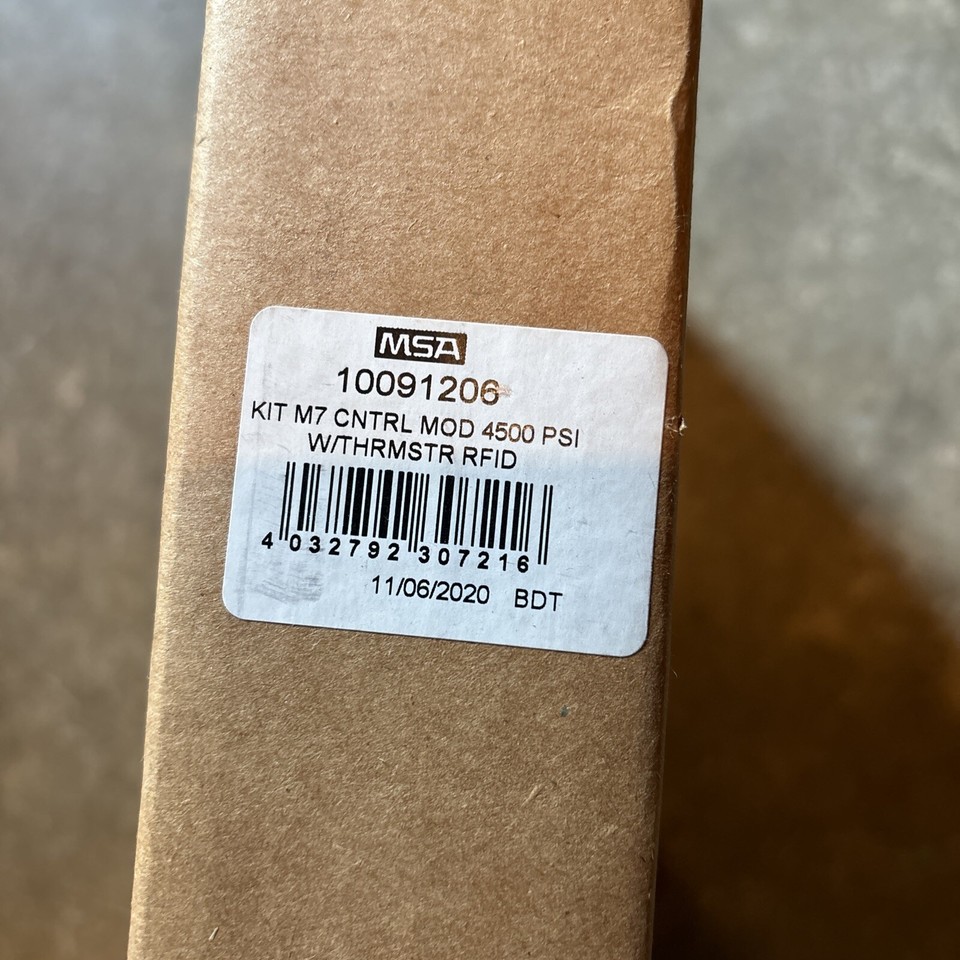 MSA Control Module Kit w/ Thrmstr RFID M7 4500 PSI 10091206 | eBay
