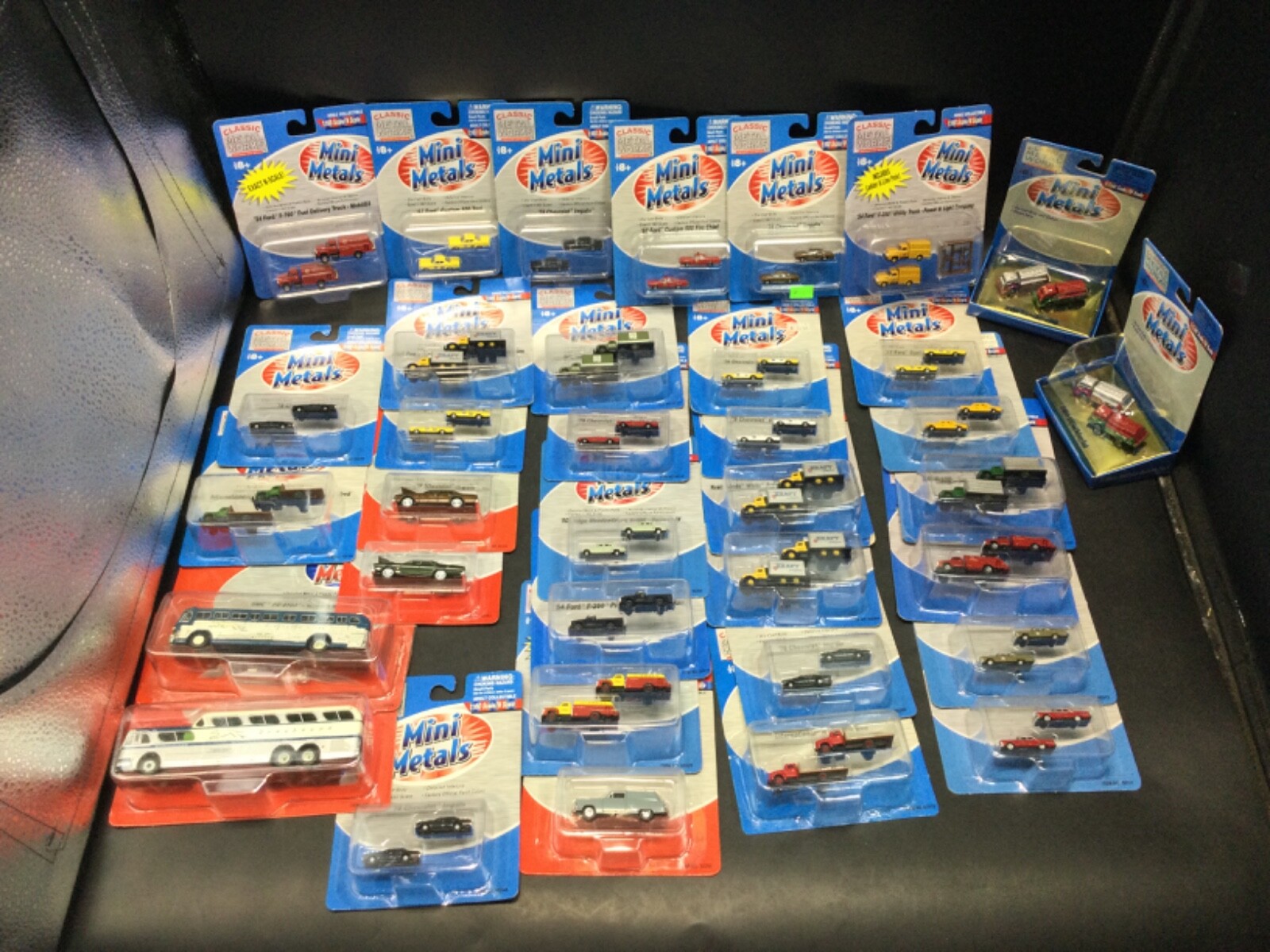 Lot of (35) Mini Metals 1:160 & 1:87 Scale Die-Cast Model Cars NEW IN ...