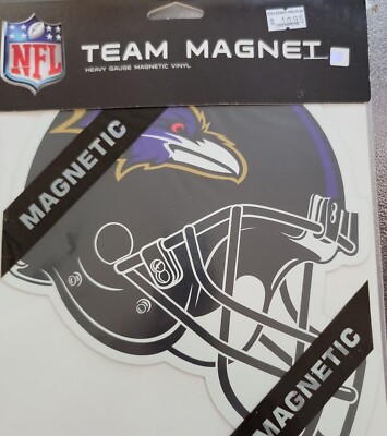Team Magnet Heavy Duty Magnetic Vinyl Baltimore Ravens 8 x 7.5" | eBay