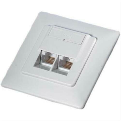 2 St. x UP Netzwerk LAN Dose 2 x RJ45 Steckdose, STP, CAT 6A | eBay.de