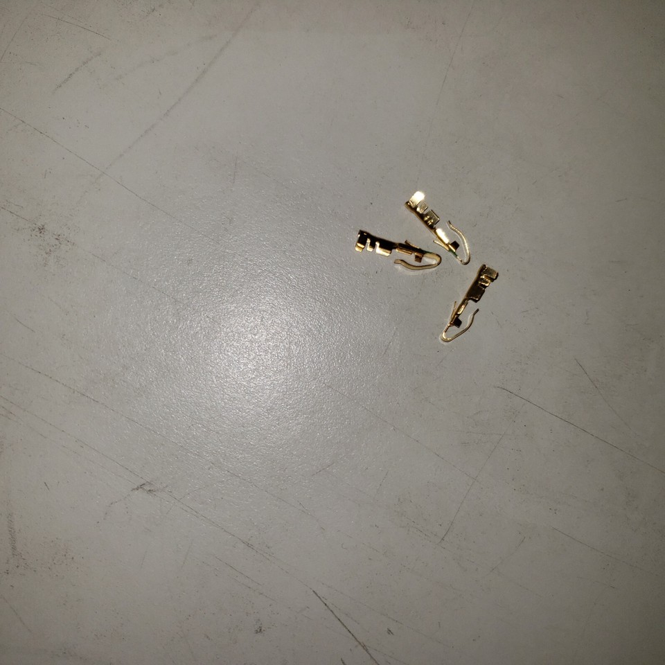 42840-3 Amp-Leaf Gold Plated, Loose Contacts 18-22AWG Crimp | eBay