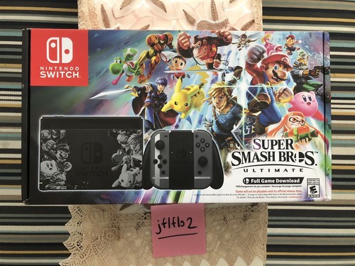Never Opened Nintendo Switch Super Smash Bros Ultimate Edition Console ...