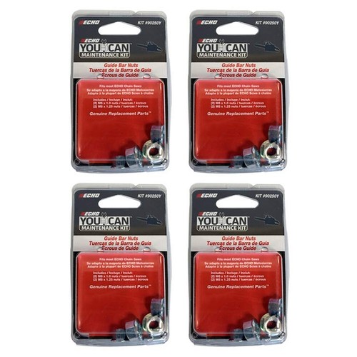 Genuine OEM Echo 90250Y Chainsaw Guide Bar Nuts Kit - 4 PACK | eBay