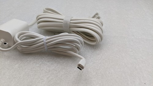 Ring Indoor/Outdoor Micro USB Power Supply Adapter DSA-15PFL-05 - White ...