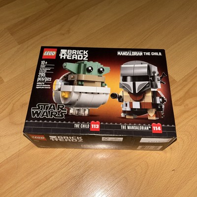 LEGO Star Wars - Brick Heads Mandalorian & Child - New In box! Mint ...