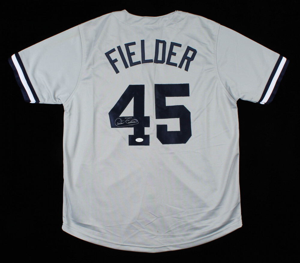 Cecil Fielder Cecil Fielder Signed New York Yankees Jersey (JSA COA)