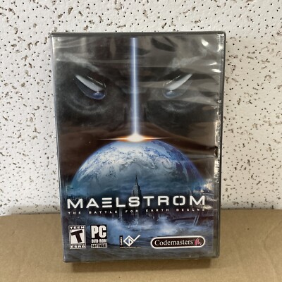 Maelstrom the battle for earth begins PC NTSC Brand Sealed Game Medium Box NEW 767649401321| eBay