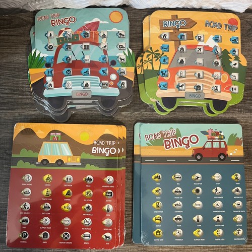 10 Pack Target Playground Road Trip Vacation Travel BINGO Game, Party ...