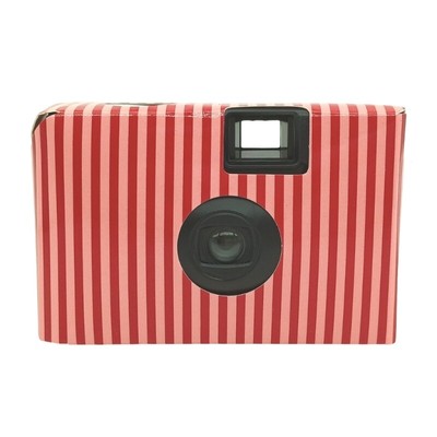 Nostalgic Disposable 135 Film Camera Striped Pattern Point and Cameras ...