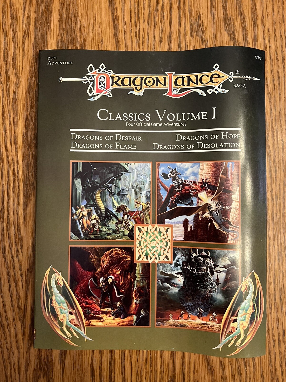 VINTAGE DLC1 DRAGONLANCE CLASSICS VOLUME 1 991 Unused/NM With Both Maps! UNCUT! | eBay