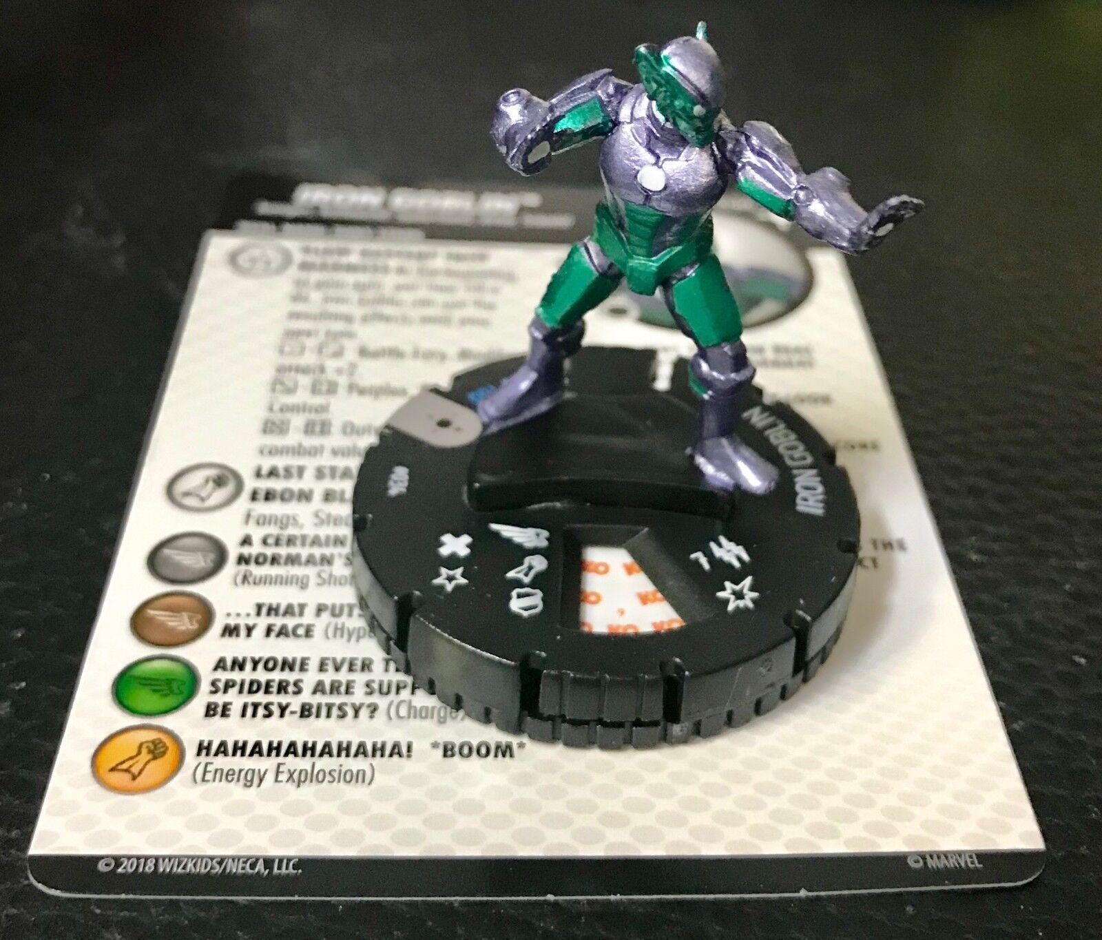 Marvel Heroclix Secret Wars Battleworld 034 Iron Goblin Rare | eBay