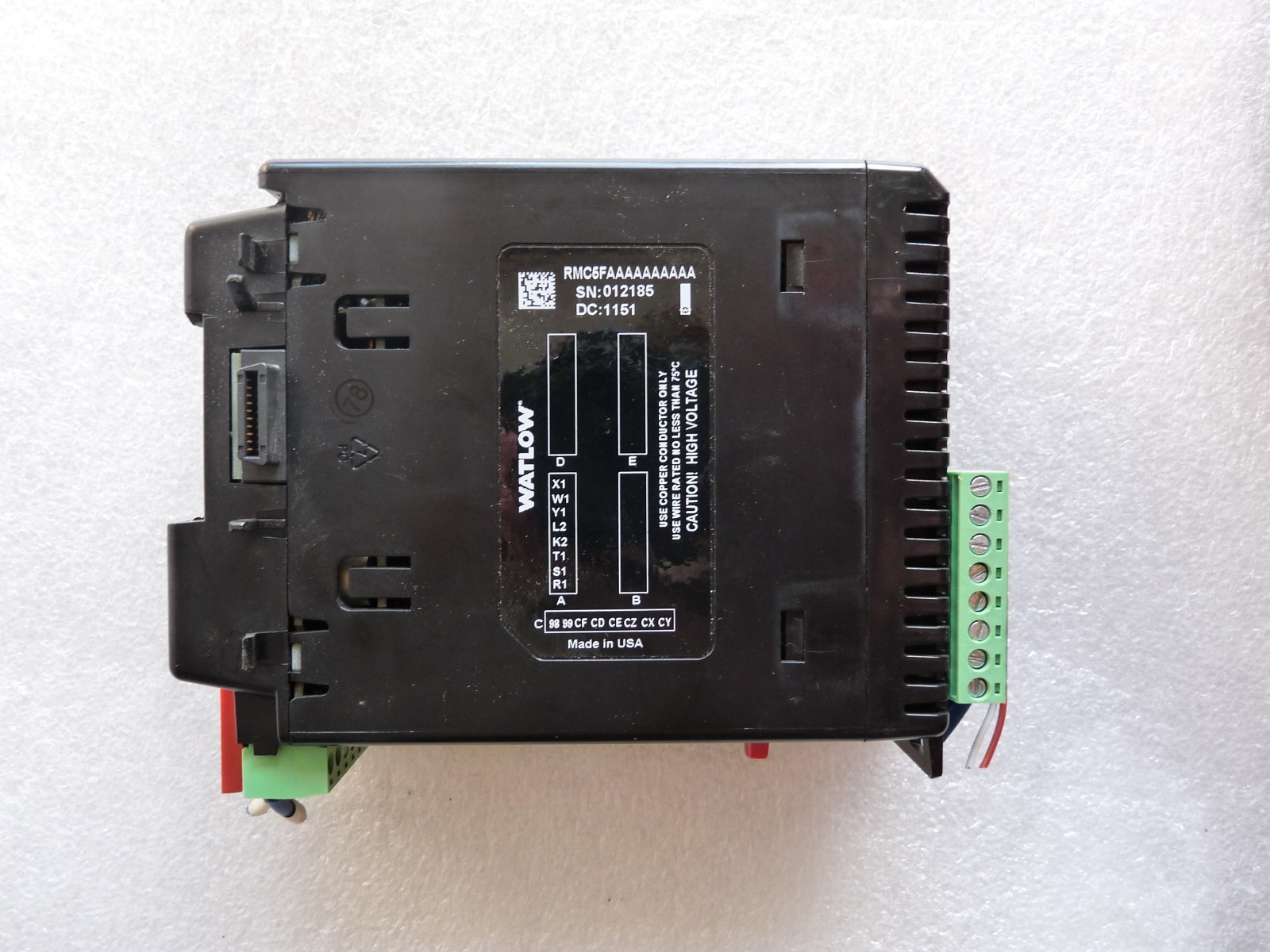 Watlow RMC5FAAAAAAAAAA EZ Zone Process Limit Controller Control Module ...