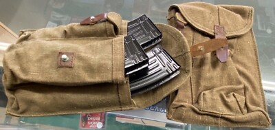 COLD WAR SOVIET ERA RUSSIAN 3 Magazine 3-CELL MAG POUCH | eBay