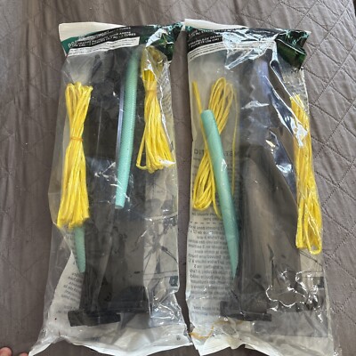 Panacea 15” Large Tree Stake Support Kit Stakes Rope Tree Gaurd New Lot ...