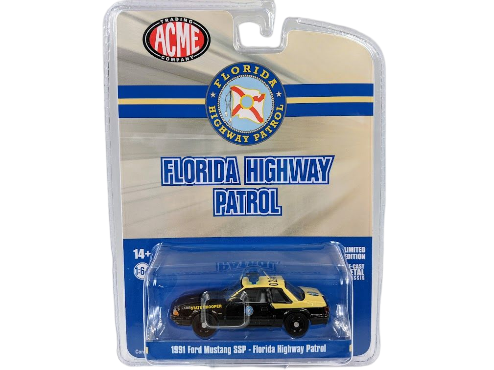 Greenlight Ford Mustang SSP Police 1:64 Car - Black (51494) for sale ...