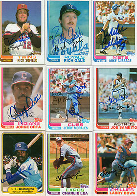 Mike Cubbage signed 1982 Topps #43 Mets | eBay