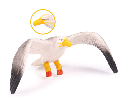 8cm Seagull Bird PVC Toy Wild Animal Figure Doll Kids Gift | eBay