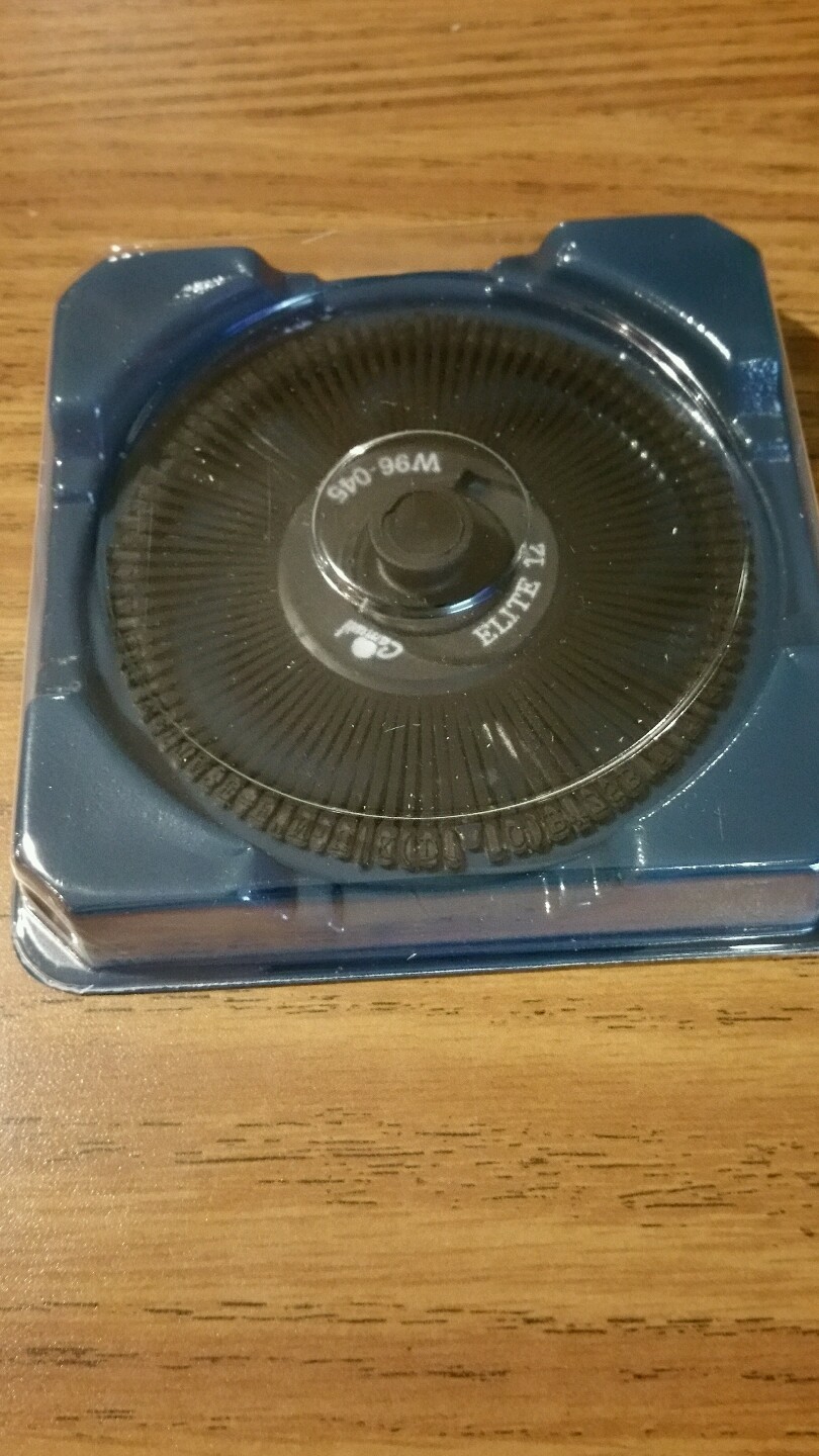 NOS Camwill print wheel for Wang typewriter font Elite 12 pitch | eBay