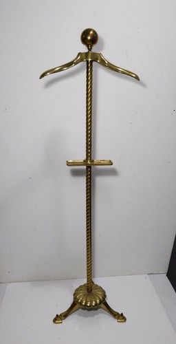 Vintage brass butler valet - Gem
