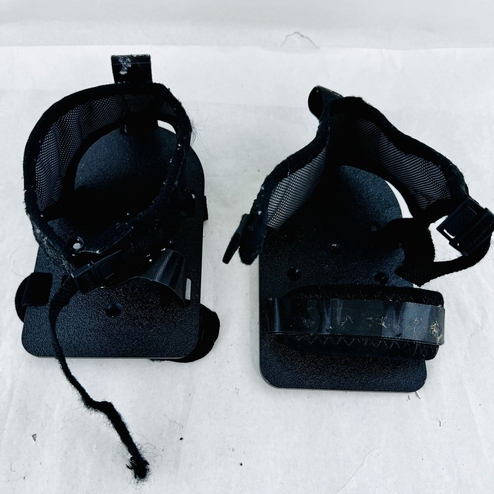 Wheelchair Shoe Holders Straps Safety Restraint Shoes Fixed Pair Left ...