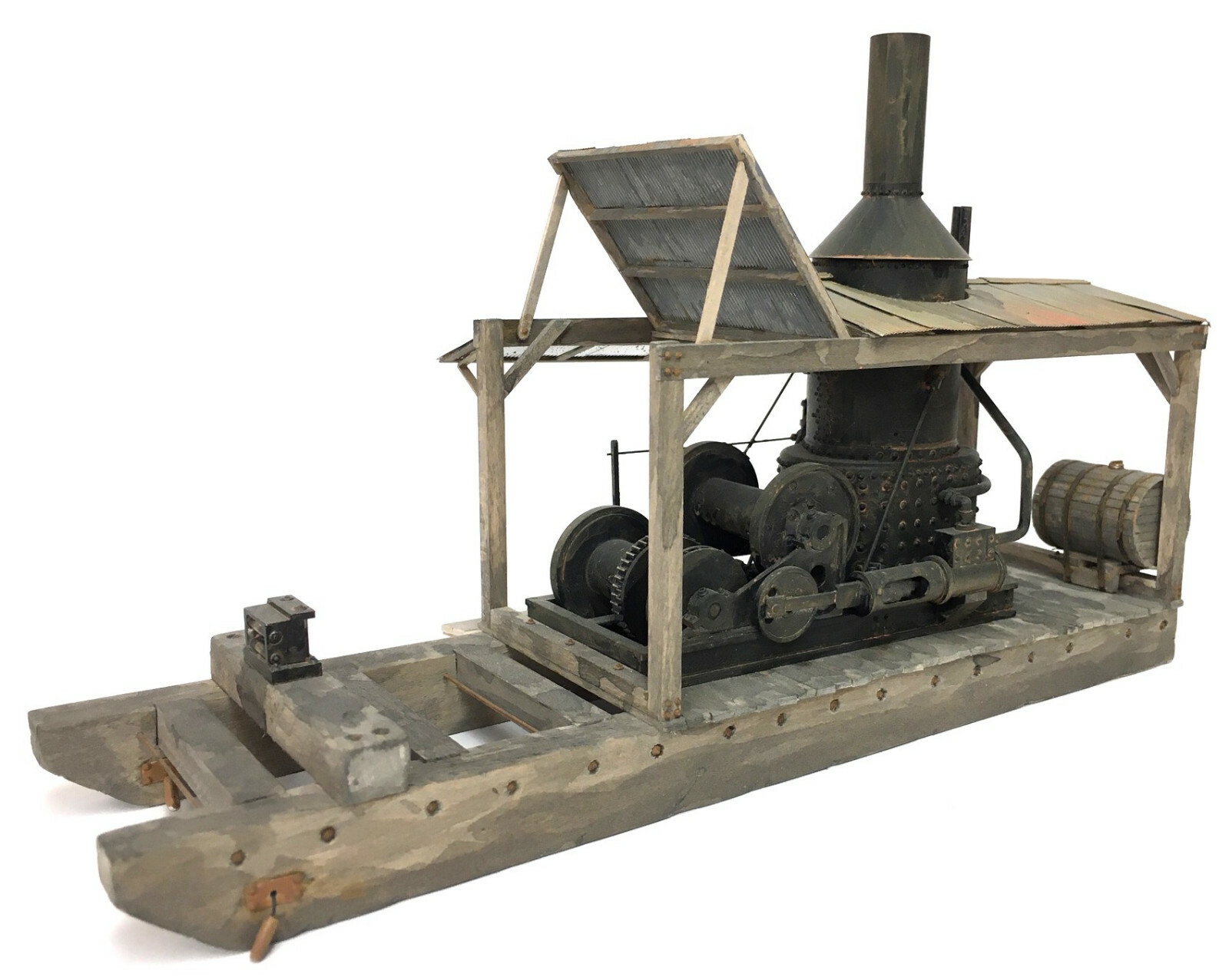 S scale Loader Steam Donkey , Model Railroad, Logging, Lumber. | eBay