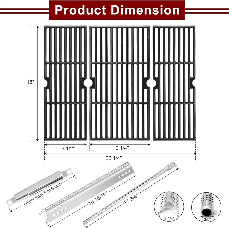 For Charbroil Performance 4 Burner 463377319 463376519 Grill ...