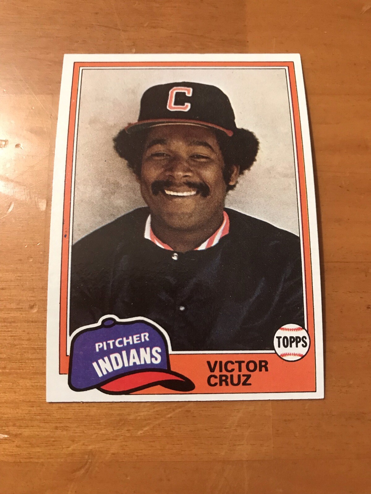 1981 Topps Victor Cruz Cleveland Indians #252 | eBay