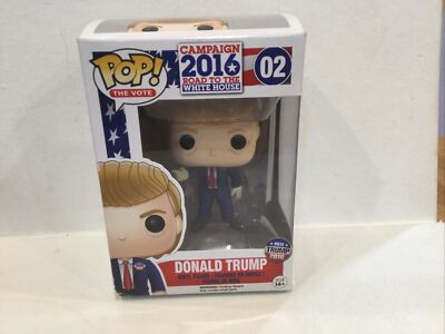 Funko Pop! Donald Trump #02 Campaign 2016 Road to the White House 100% ...
