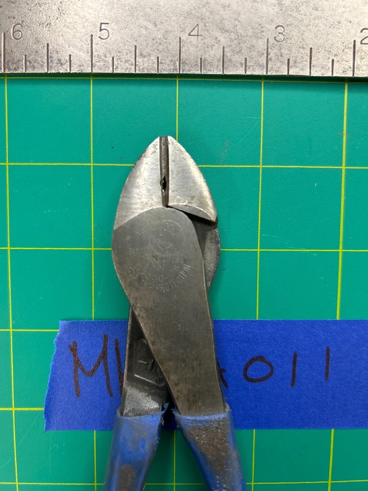 Vintage Klein Tools 8'' - D 2000 - 28 Diagonal Wire Cutters Angled Head ...