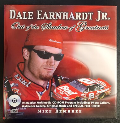 Dale Earnhardt Jr Out of the Shadow of Greatness Book & CD by Mike ...