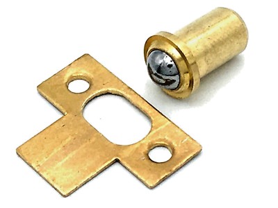 3/8" 10mm BRASS BALL BALL DOOR CATCH BULLET TYPE FRICTION SPRUNG CATCHES (478) | eBay UK